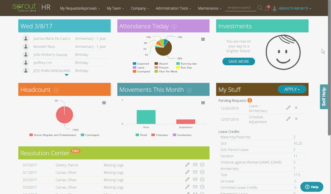 Onboarding & Setup Guide - Sprout Solutions Employee changelog