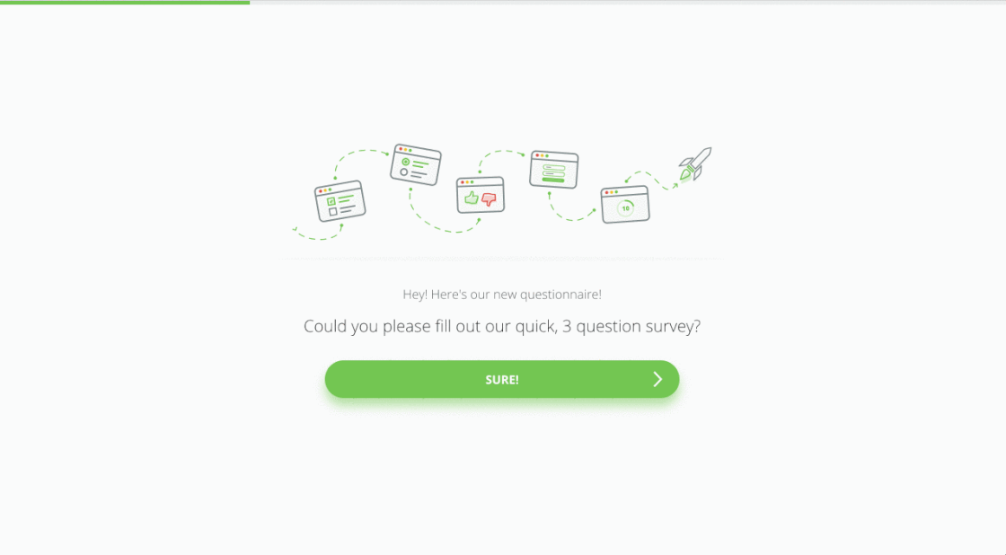 New questionnaire released! - Survicate changelog