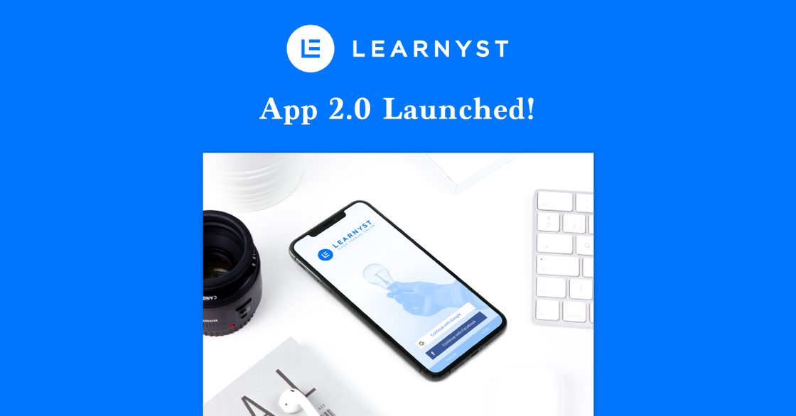 APP 2.0 Launched successfully! - Learnyst changelog