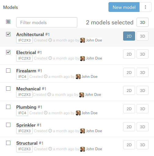 Initial IFC4 support - Bimsync updates