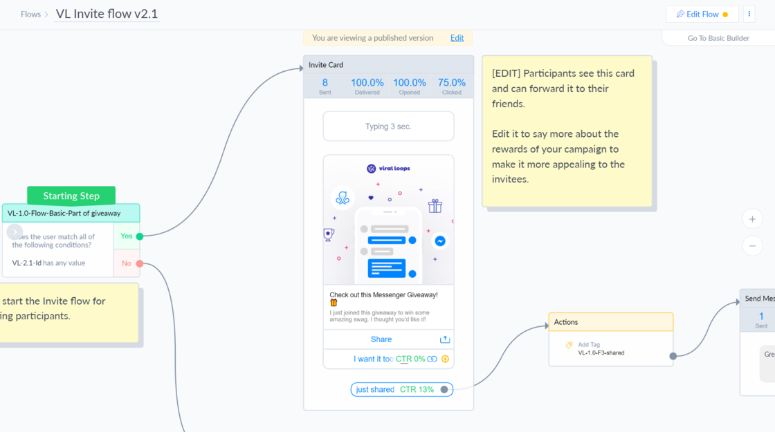 Viral Loops updates