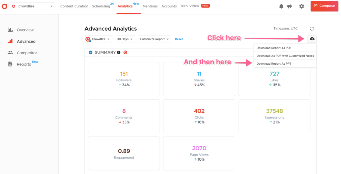 crowdfire updates
