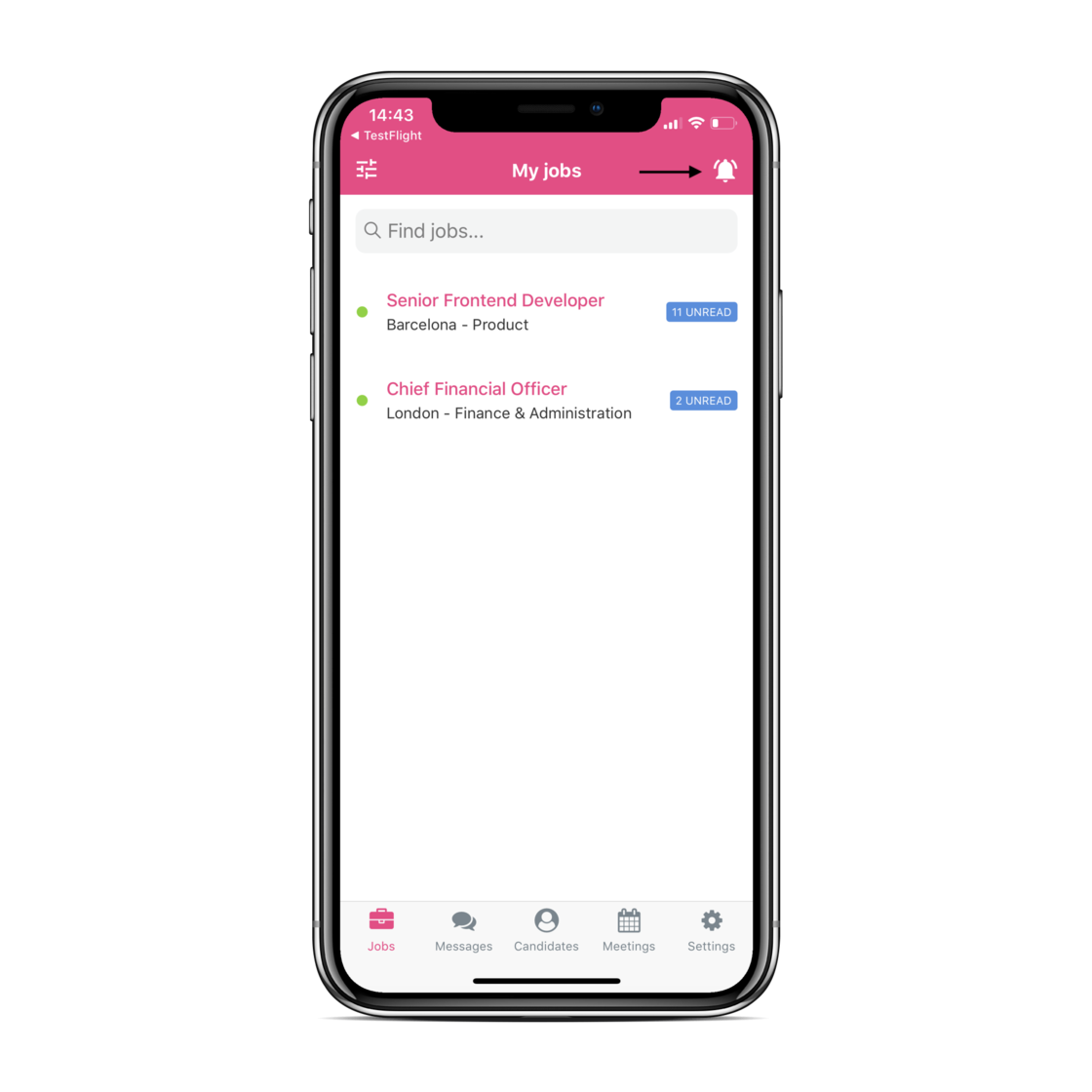 Mobile update: Notifications - Teamtailor updates