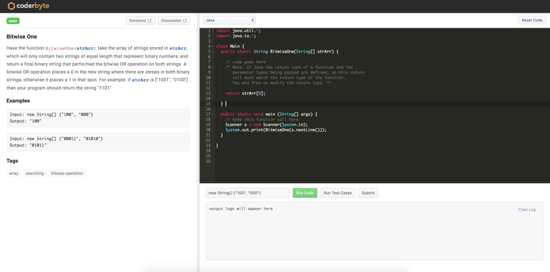 New editor launched - Coderbyte changelog
