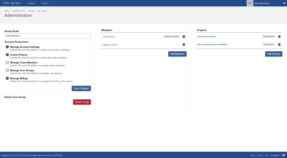 Ddl Script Updates