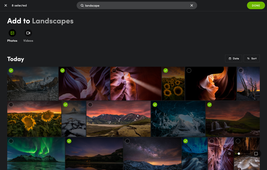 Easily search and add items from your Library to a gallery. - SmugMug ...