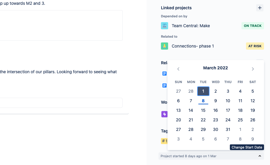🗓 Say hello to project start dates and timeline view! - Atlas by ...