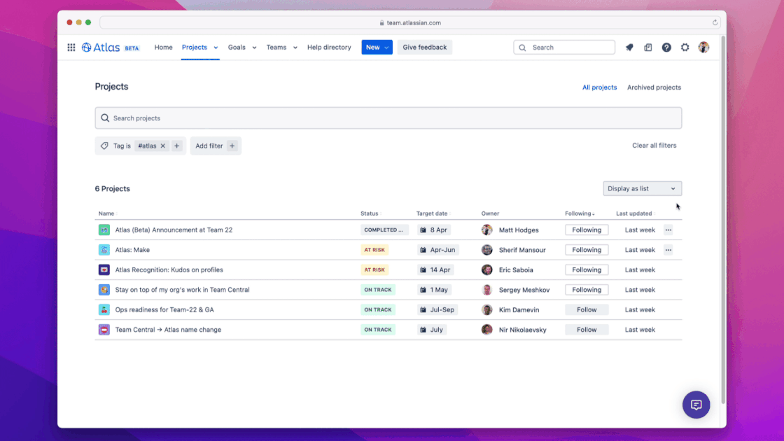 🗓 Say hello to project start dates and timeline view! - Atlas by ...