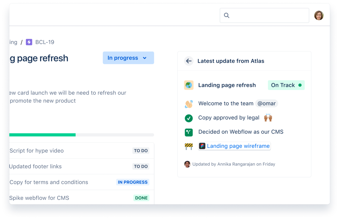 🔗 Introducing Atlas for Jira Cloud - Atlas by Atlassian updates
