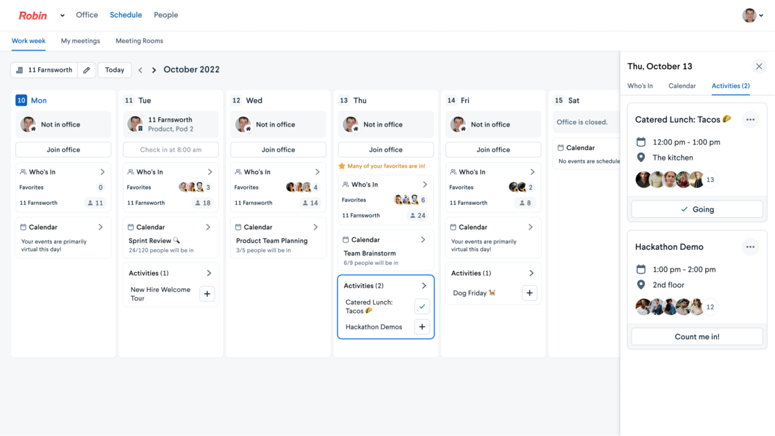 Robin Powered updates