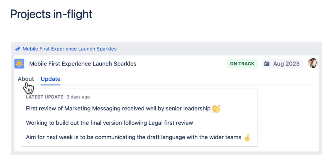 Atlas by Atlassian updates