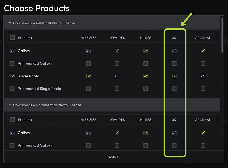SmugMug release notes