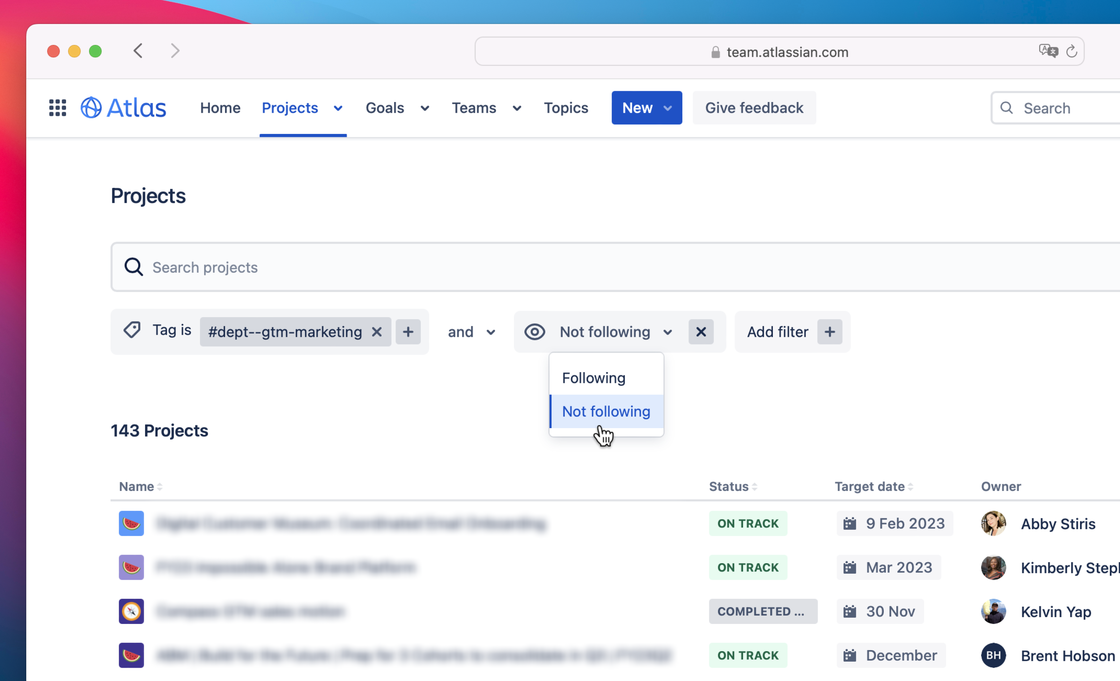 Atlas by Atlassian updates