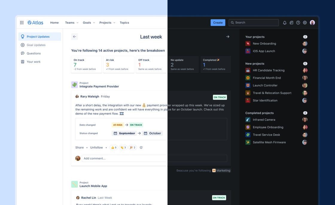 Atlas by Atlassian updates