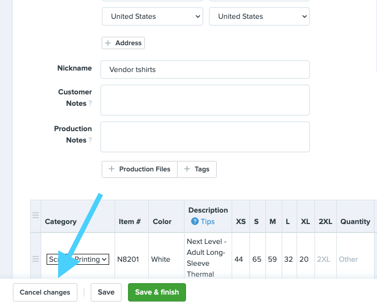 Unsaved Changes Pop-Up Alert - Printavo updates