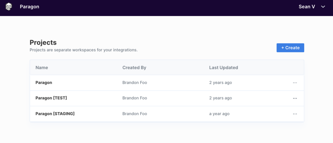 Paragon release notes