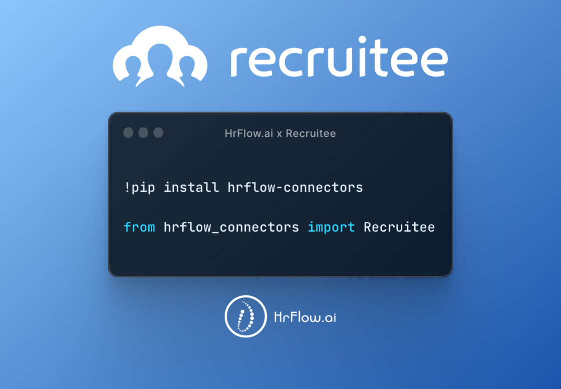 Connector: Introducing Recruitee ATS - HrFlow.ai updates