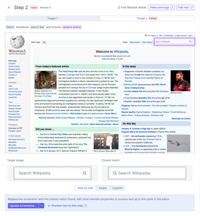 Rainforest QA changelog