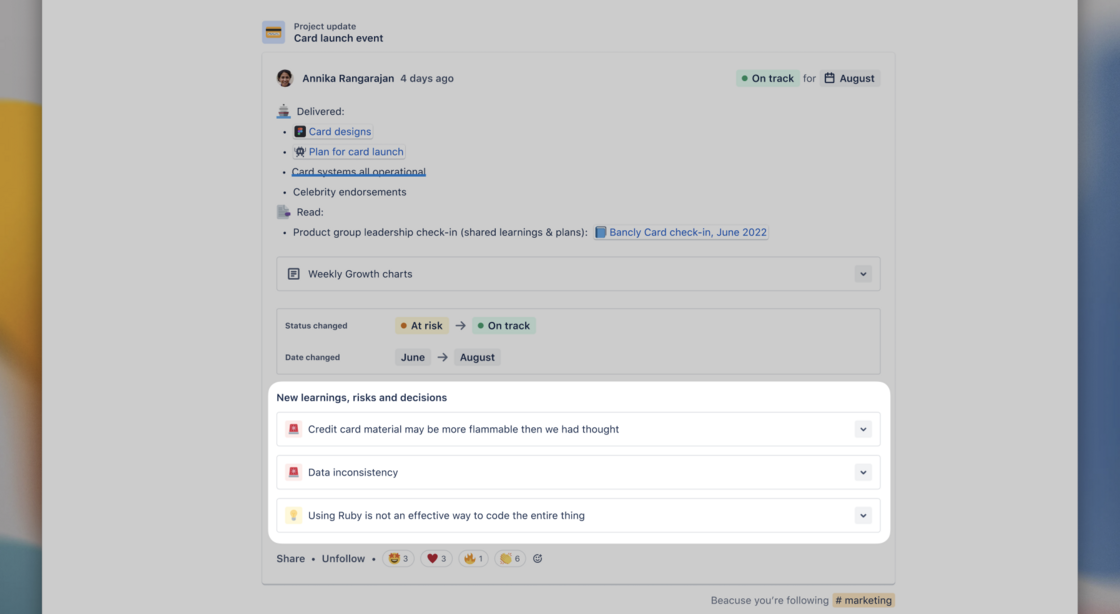 Atlas by Atlassian updates