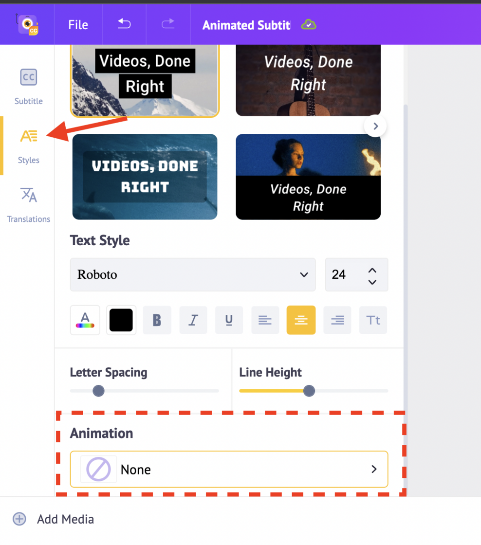 Introducing Animated Subtitles - Make your Subtitles pop with 11 Animation styles!💥 - Animaker ...