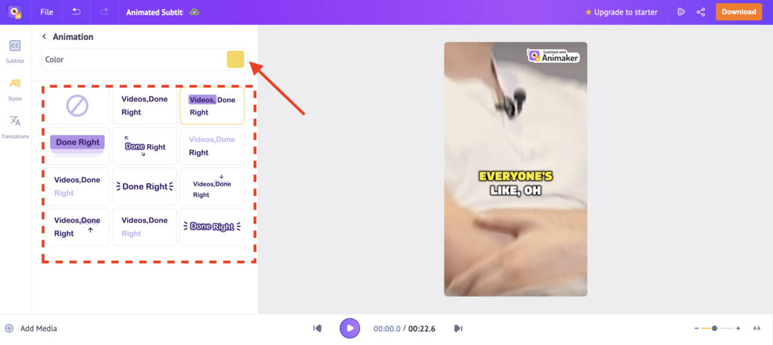 Introducing Animated Subtitles - Make your Subtitles pop with 11 ...