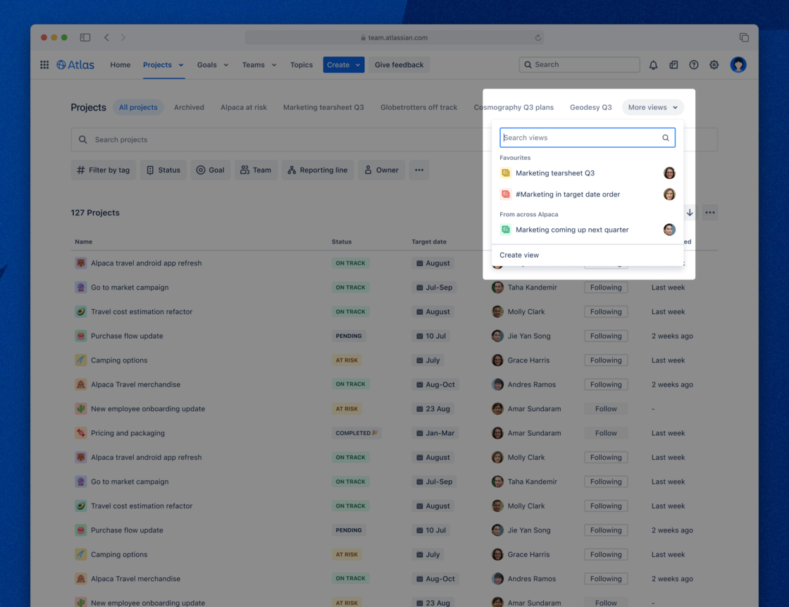 Atlas by Atlassian updates