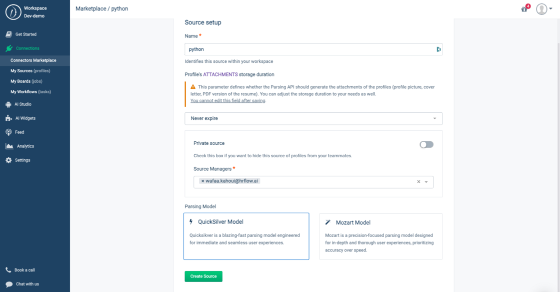 Profile Parsing API: Introducing New AI Models QuickSilver and Mozart ...