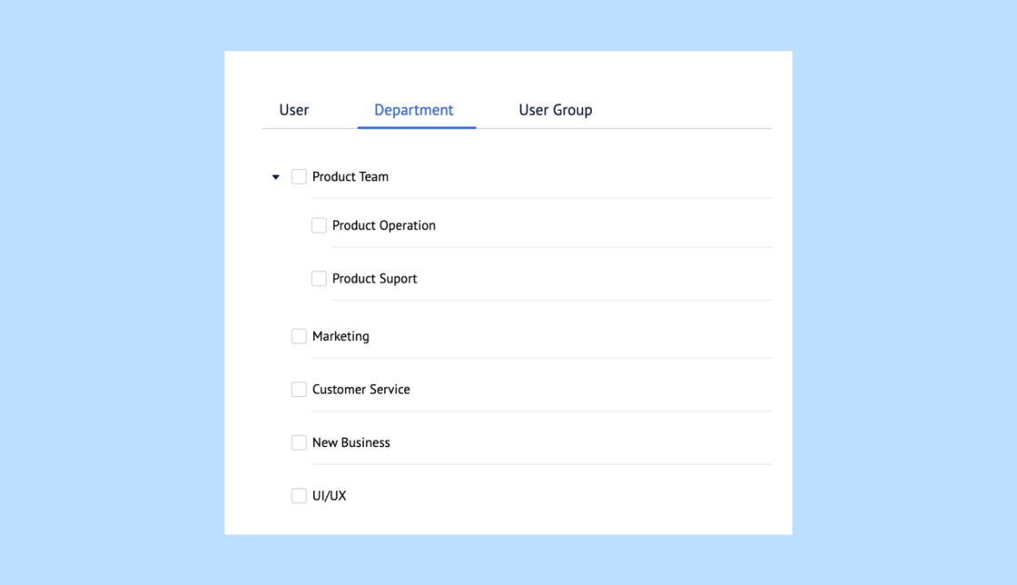 Enhanced User Picker Control with Group and Department Scope Selection ...
