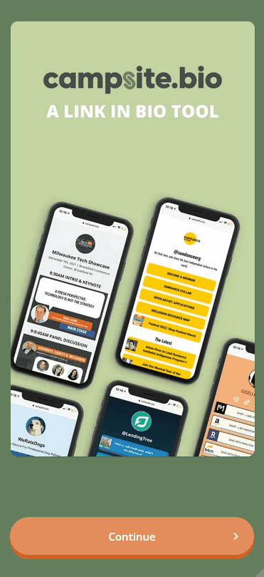 Campsite.bio changelog