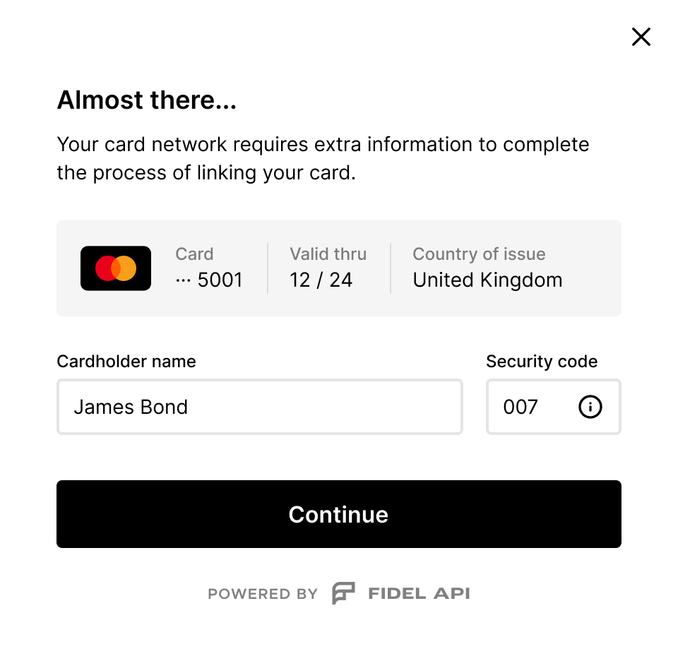 Fidel API release notes