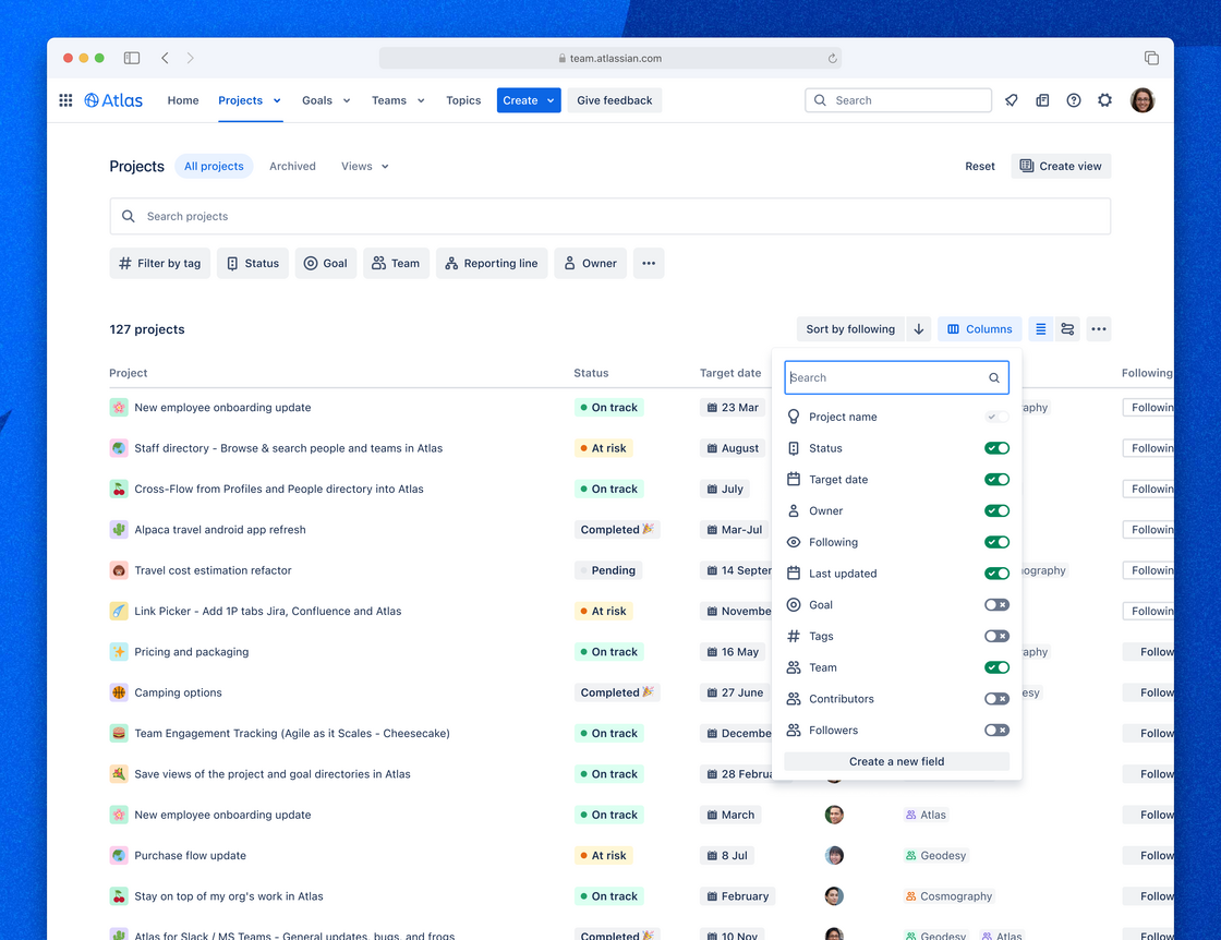 Atlas by Atlassian updates