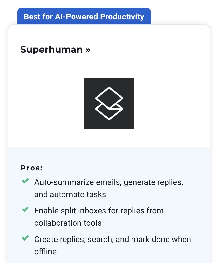 Superhuman updates