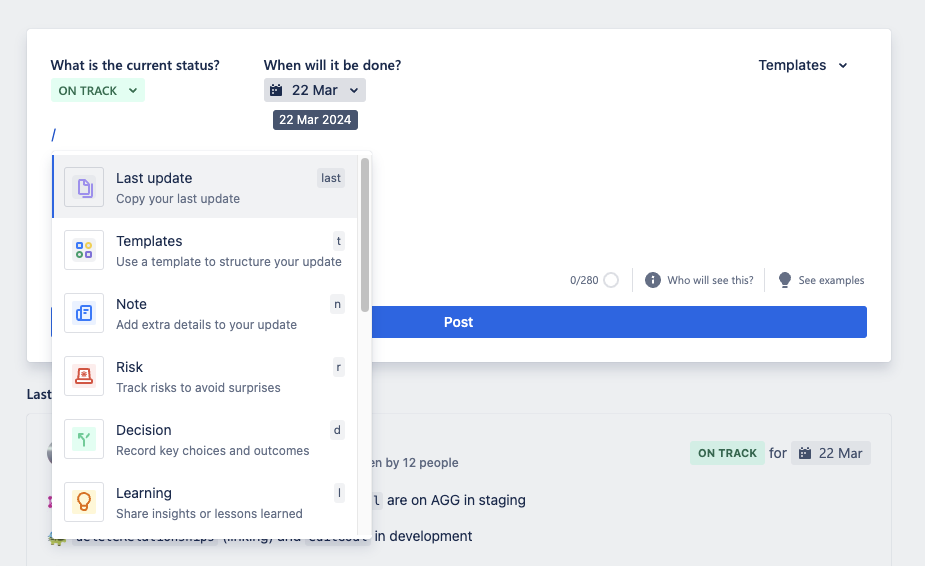 Atlas by Atlassian updates