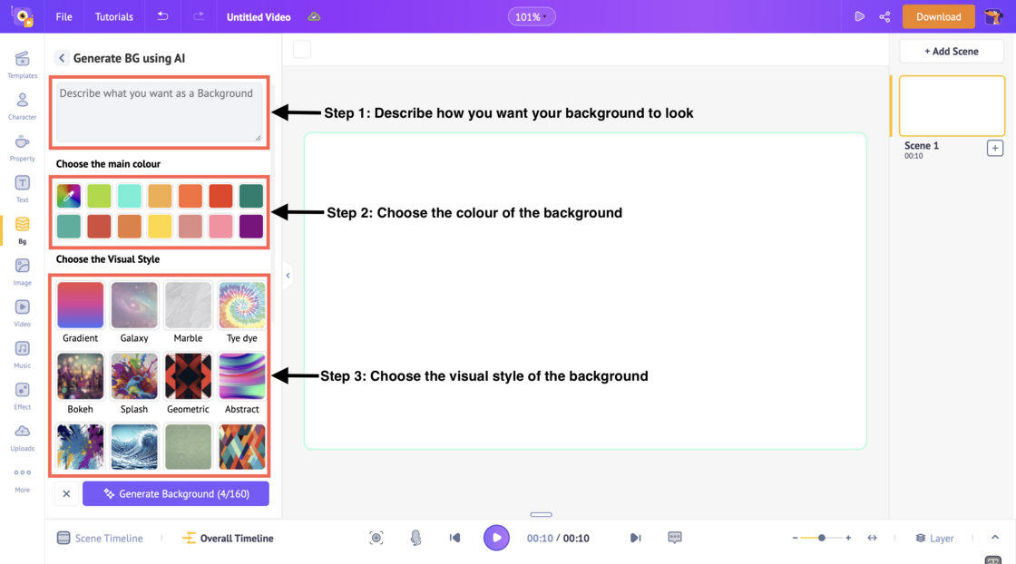 Introducing AI-powered Background Generator 🚀 - Bring your BG ideas to ...