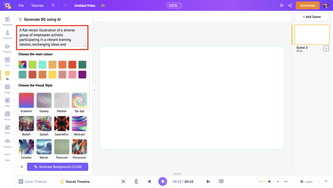 Introducing AI-powered Background Generator 🚀 - Bring your BG ideas to ...