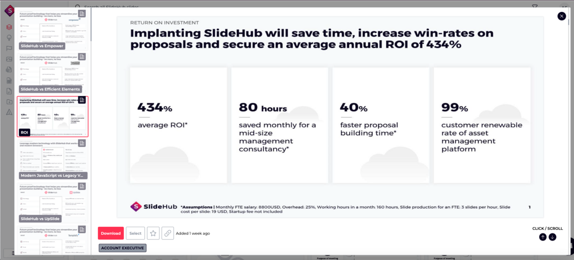 New feature: Slide previewer - SlideHub updates