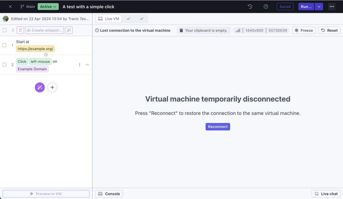 Rainforest QA changelog