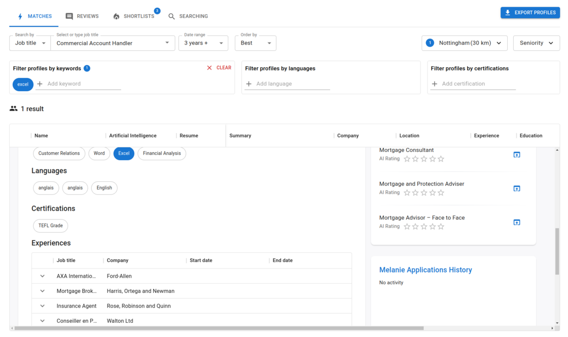 Recruiter Copilot New Search Ui Hrflow Ai Updates