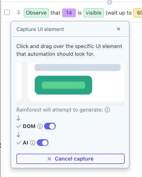 Rainforest QA changelog