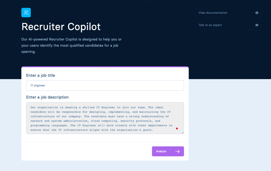 Recruiter Copilot New Live Demo Hrflow Ai Updates