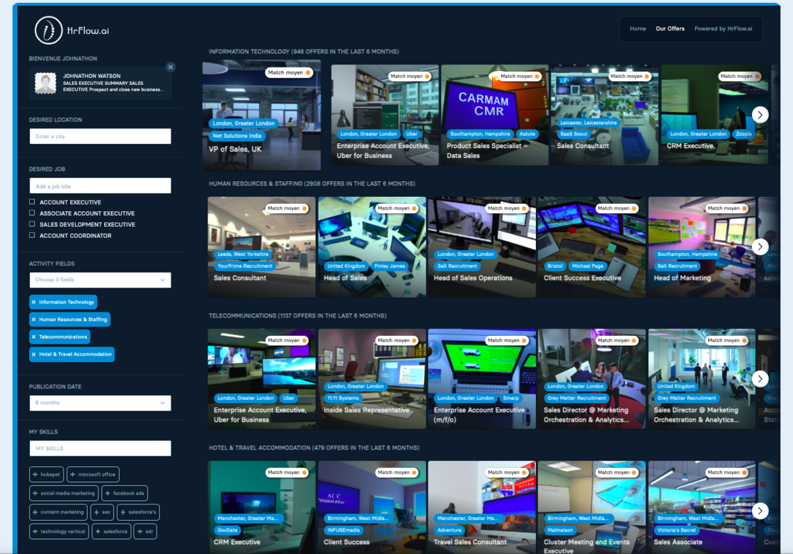 Talent Copilot: New Live Demo - HrFlow.ai updates
