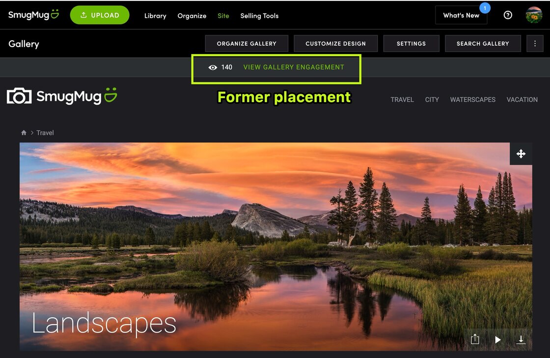 SmugMug release notes