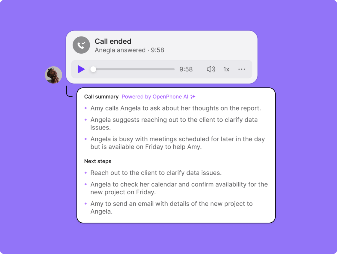 Ai Call Summaries And Transcripts Added To Webhooks Openphone Updates
