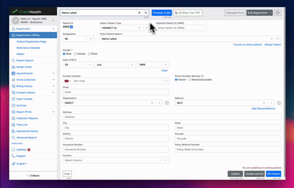 Simplify Repeat Orders with Patient History Suggestions - Crelio updates