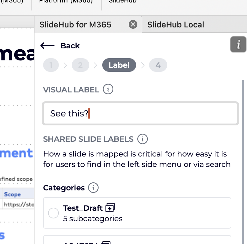 Suggest/add visual stickers to slides when suggesting or adding them ...