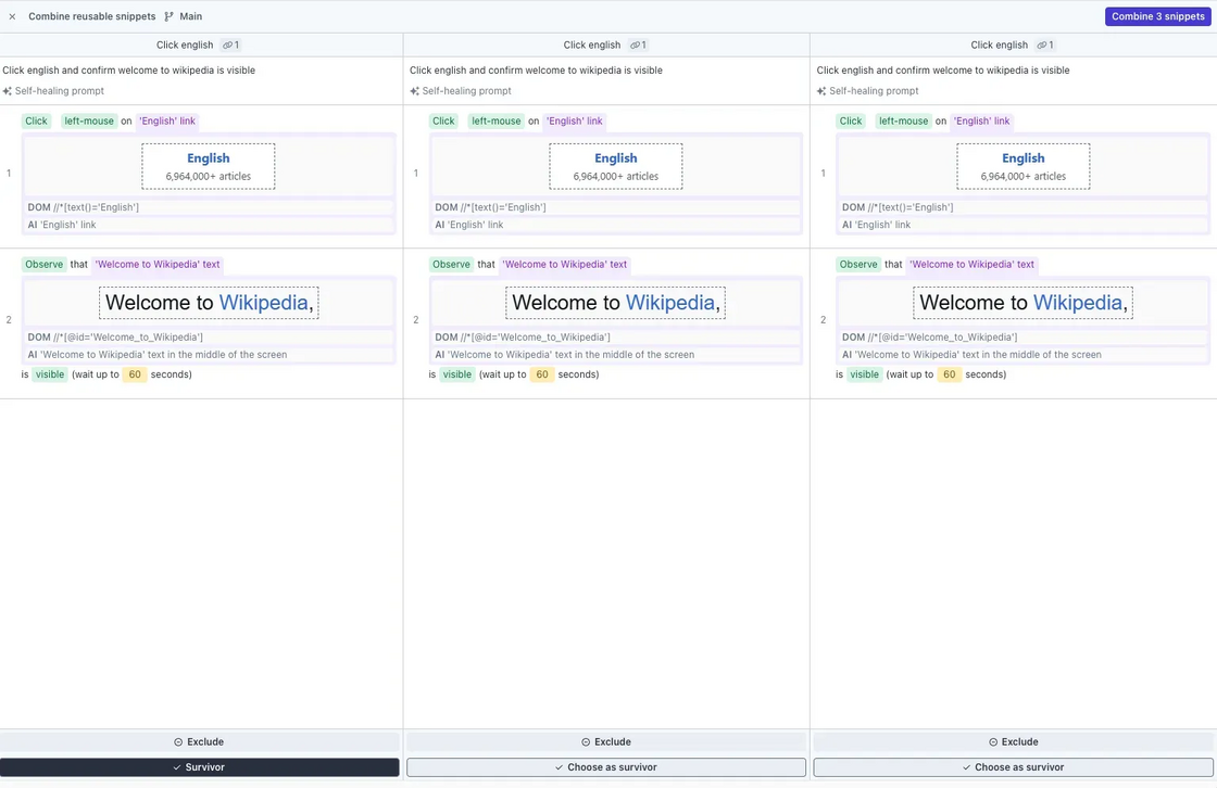 Rainforest QA changelog