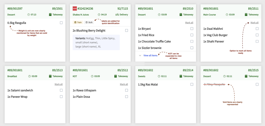 A smarter, sharper KDS is here! - UrbanPiper Product updates