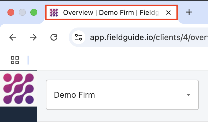 Fieldguide changelog