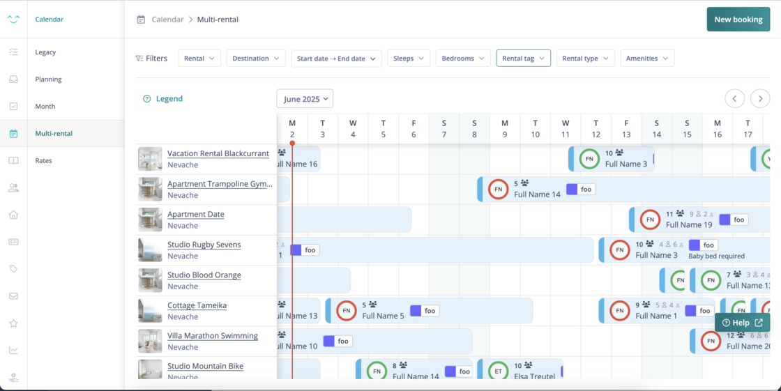 Run Your Business Like a Pro — With the New Multi-Rental Calendar ...