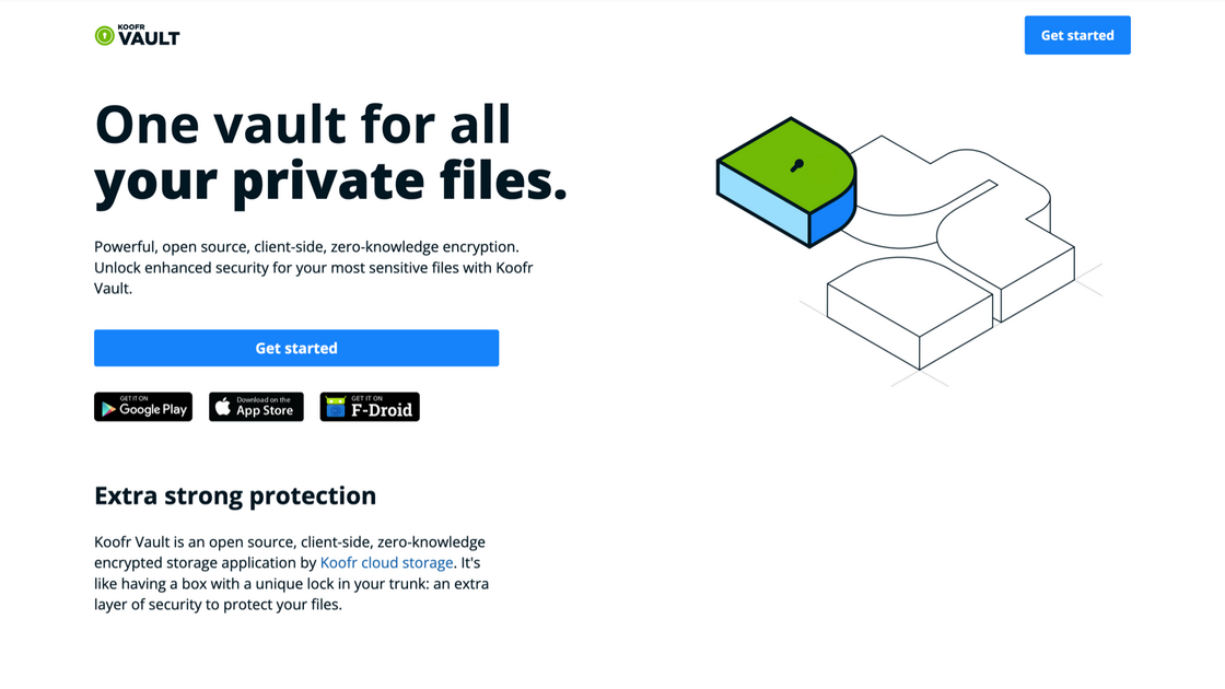 Koofr Vault new version release - Koofr changelog